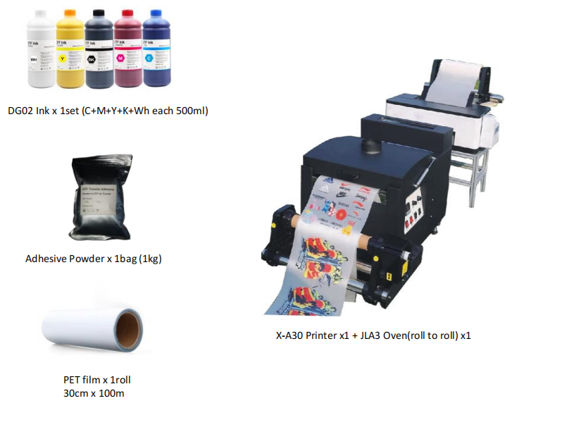 A3 size DTF printer X-A30